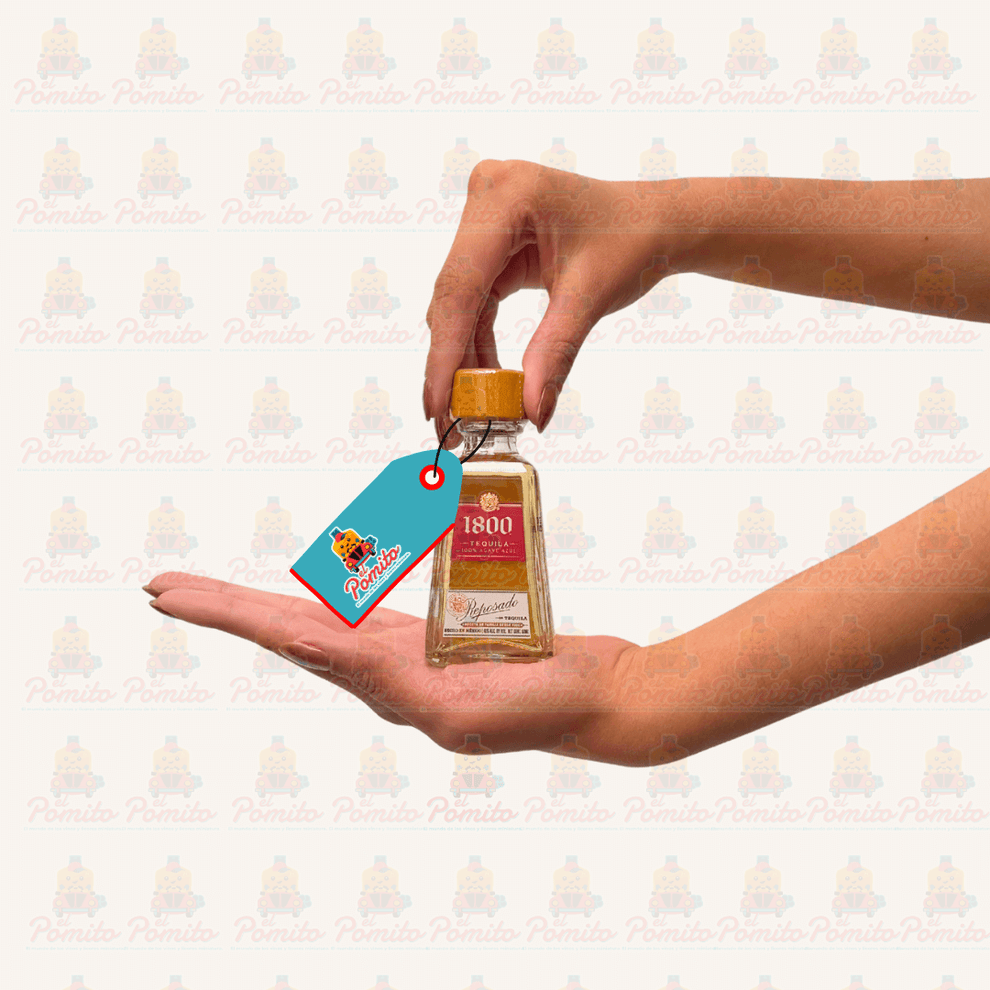 Mini Tequila 1800 Reposado 50 ml. – El Pomito