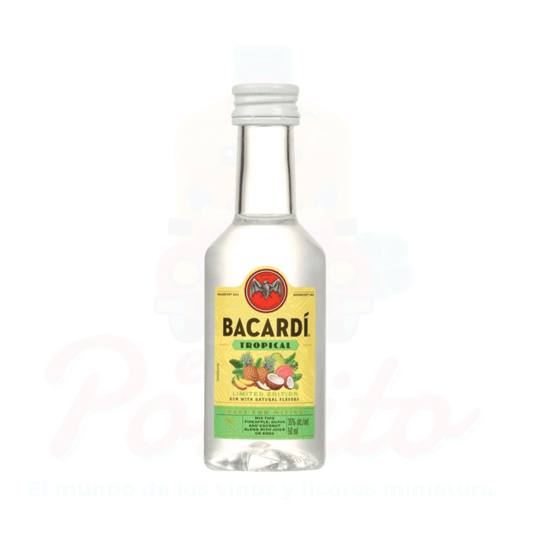 Mini Ron Bacardi Tropical 50ml. – El Pomito