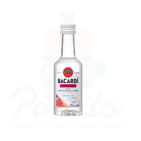 Mini Ron Bacardi Raspberry 50 ml. – El Pomito