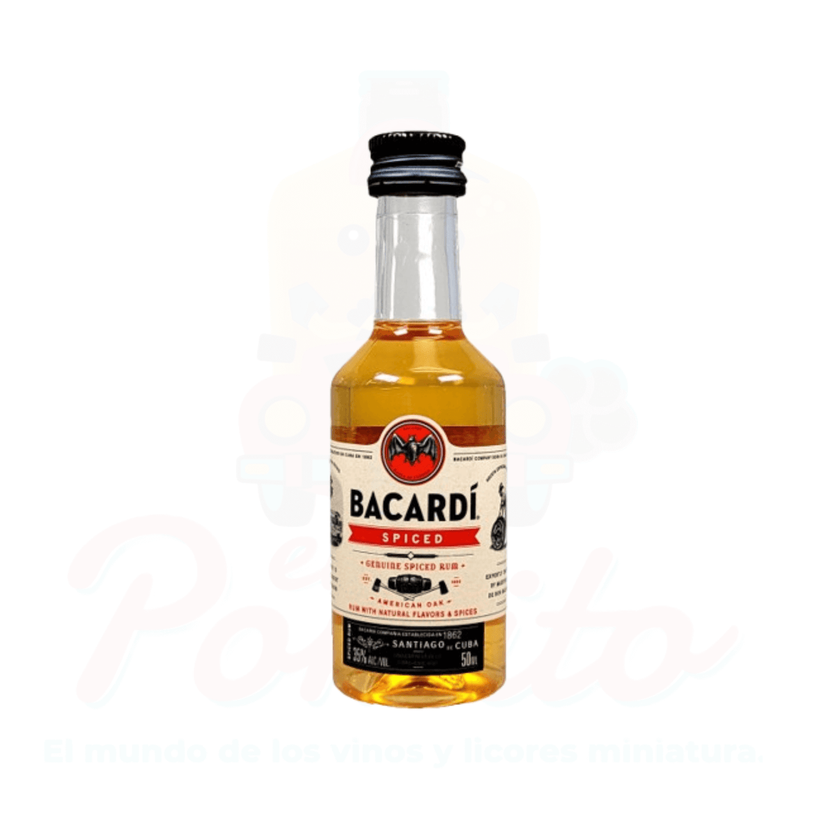 Mini Ron Bacardi Spiced 50ml. – El Pomito
