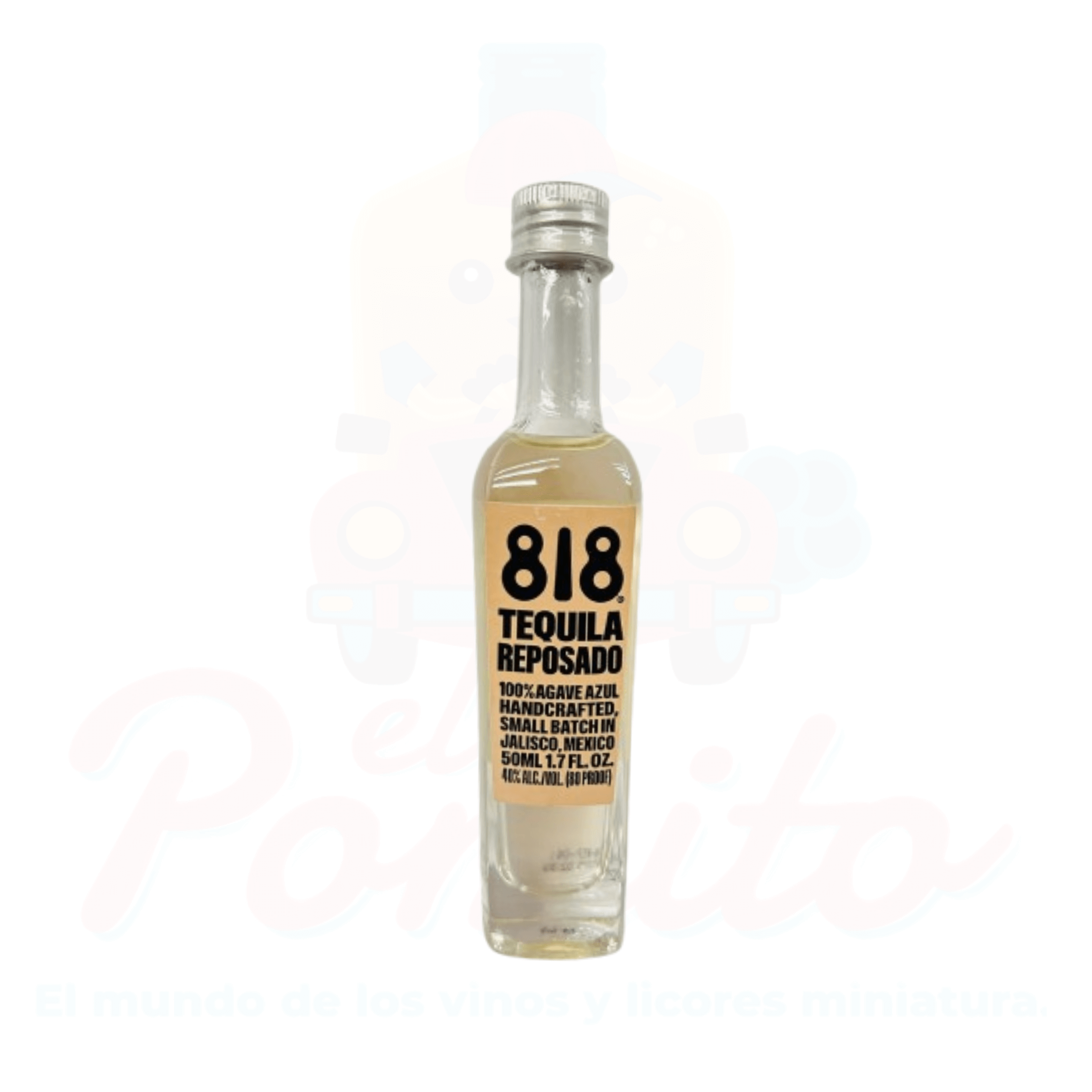 Mini Tequila 818 Reposado 50ml. – El Pomito