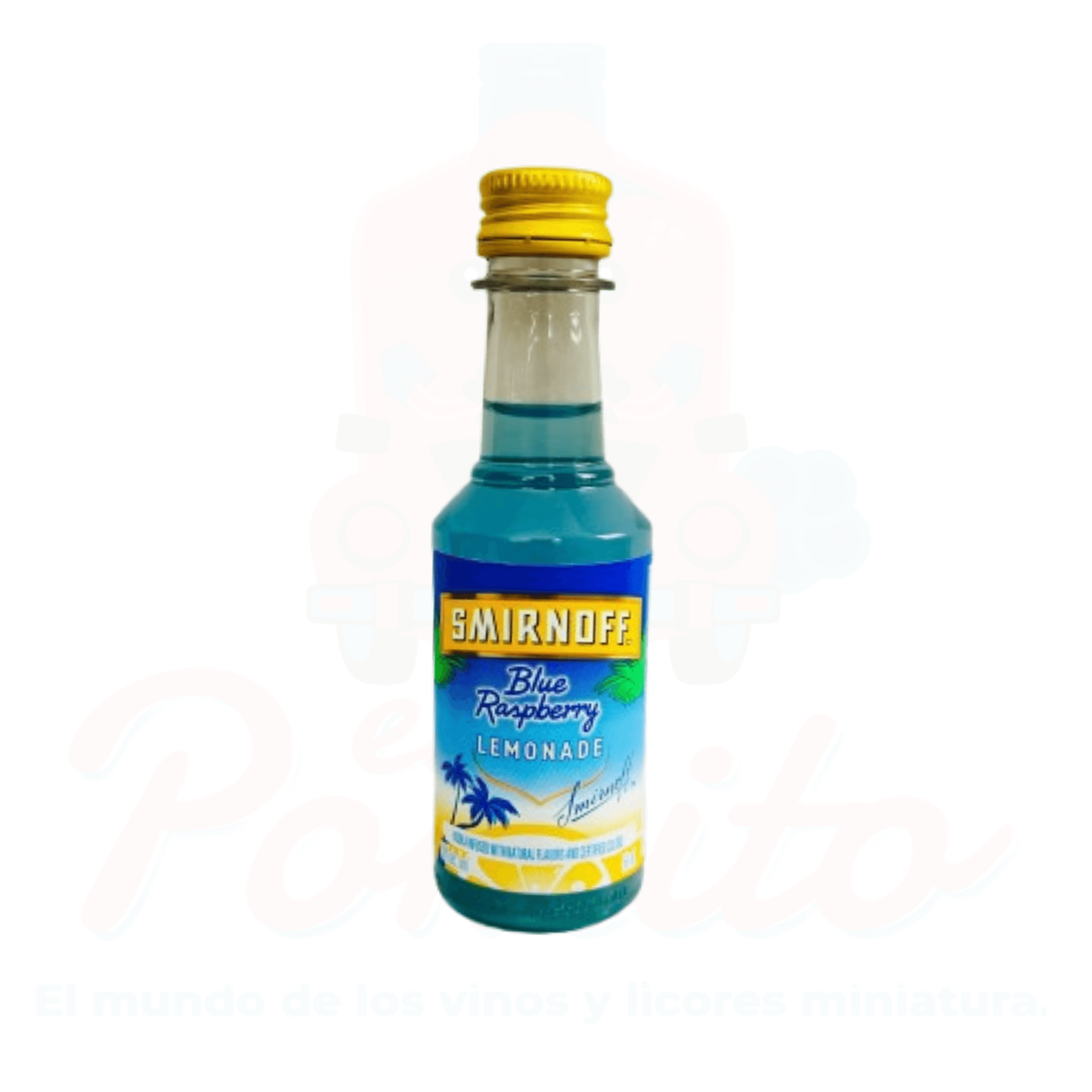 Mini Vodka Smirnoff Blue Raspberry 50ml. – El Pomito