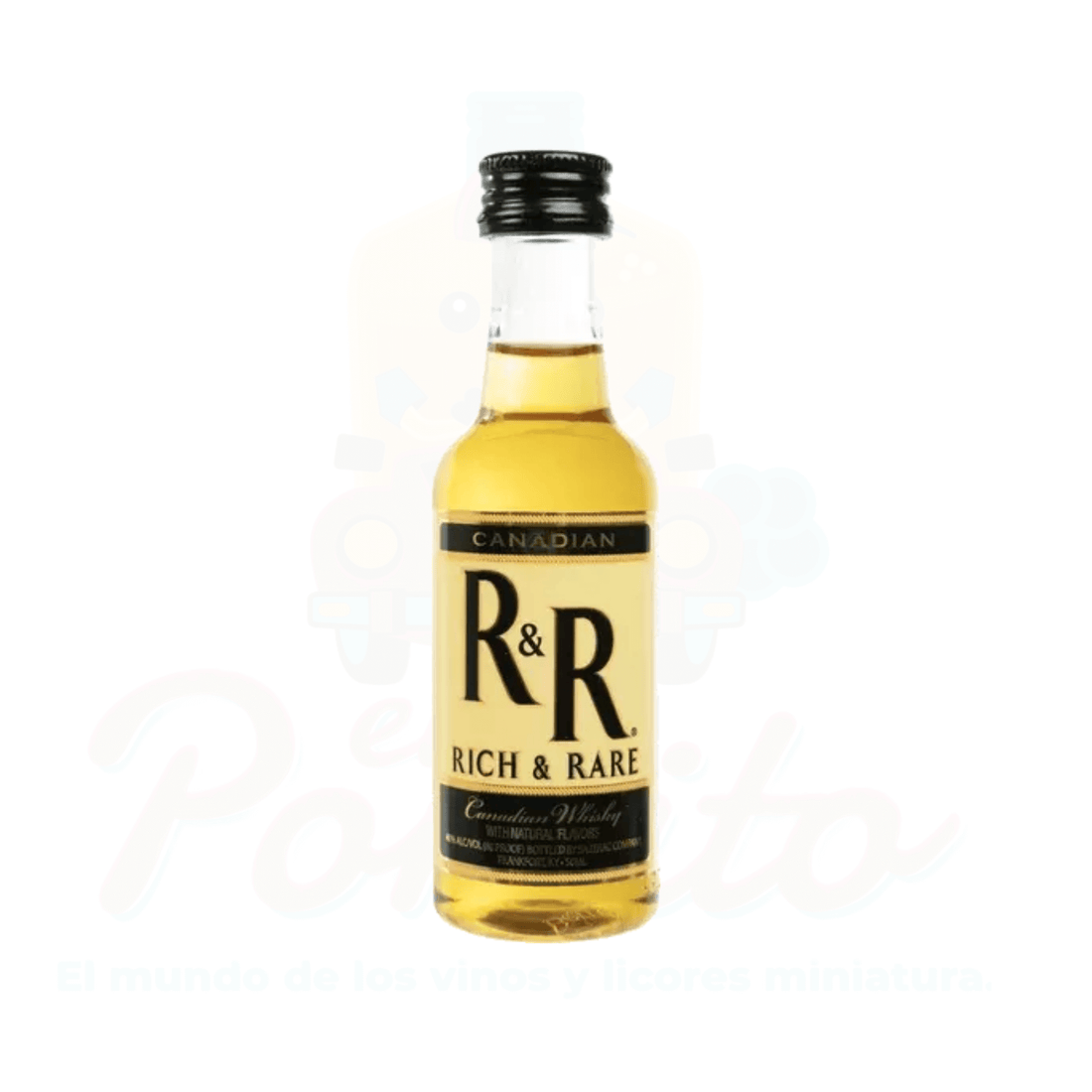 Mini Whisky Canadian Rich & Rare 50 ml. – El Pomito