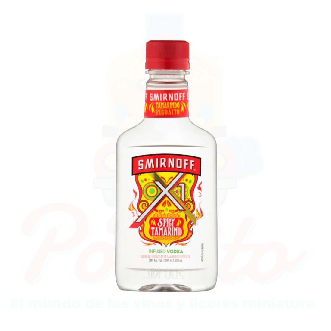 Mini Vodka Smirnoff Tamarindo 200 ml. – El Pomito